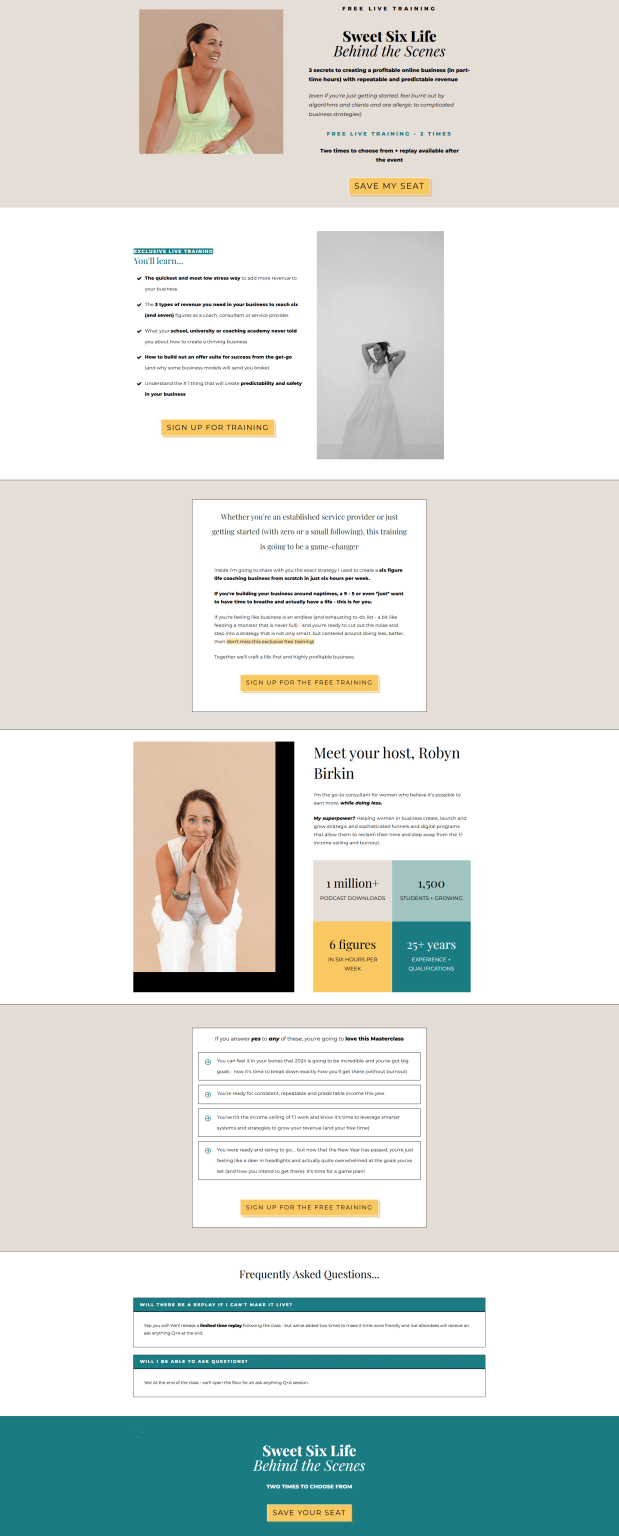Lead magnet landing page: design tips & examples